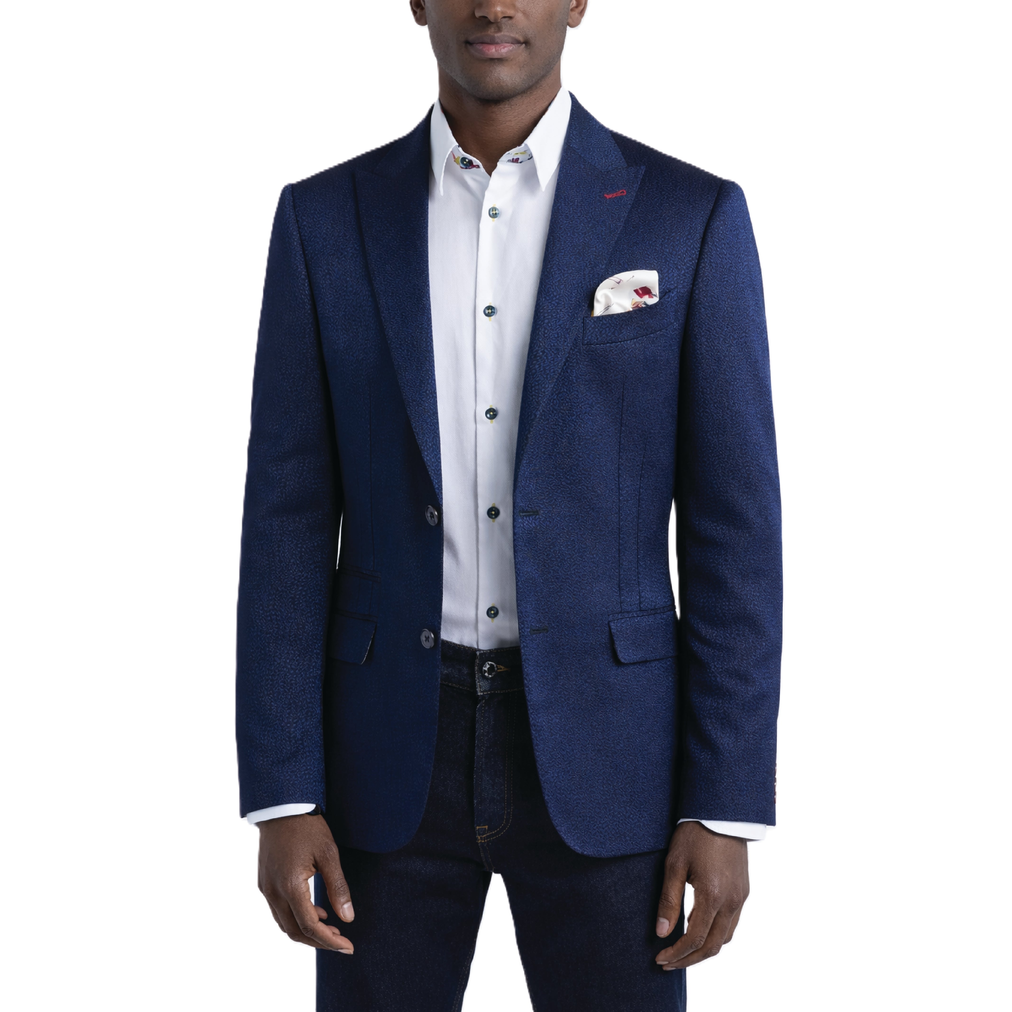 Siragusa Sinai Collection Navy Cocktail Sport Jacket – SIRAGUSA
